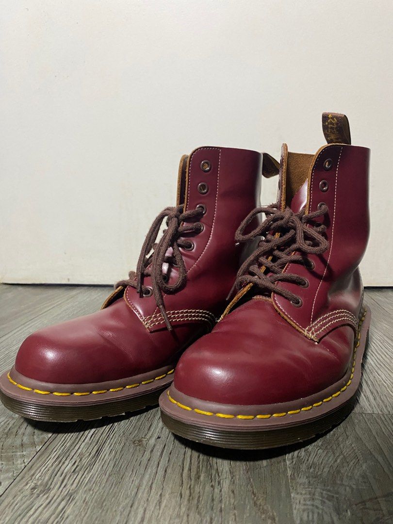 Doc Martens Oxblood Made in England, Women's Fashion, Footwear, Boots ...