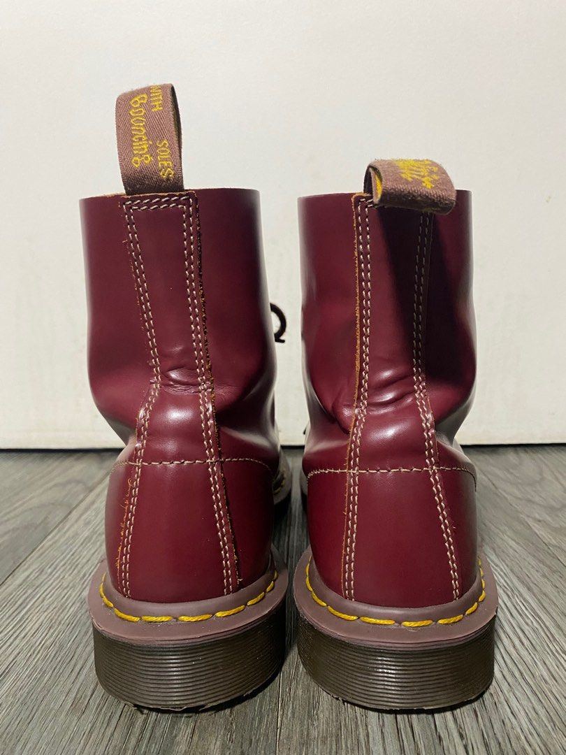Doc Martens Oxblood Made in England, Women's Fashion, Footwear, Boots on Carousell