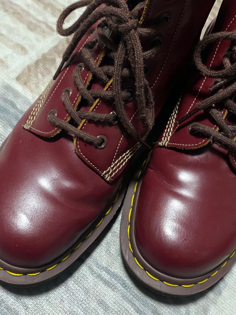 Doc Martens Oxblood Made in England, Women's Fashion, Footwear, Boots on Carousell