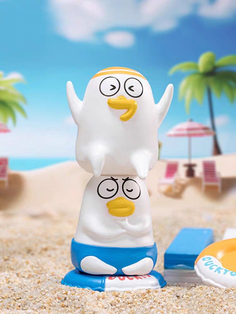 [DUCKYO] DUCKYO STACKABLE BEACH FLOAT EMOTION PACK SERIES FULL SET AND ...