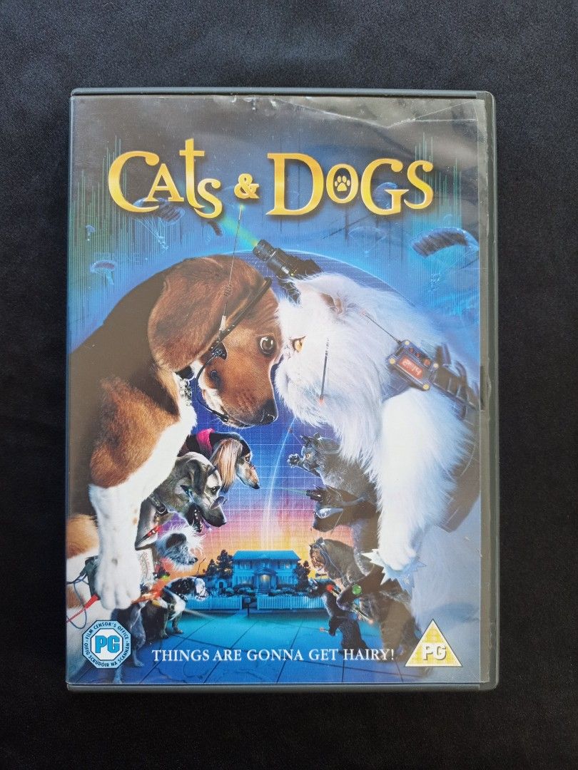DVD Cats & Dogs, Hobbies & Toys, Music & Media, CDs & DVDs on Carousell