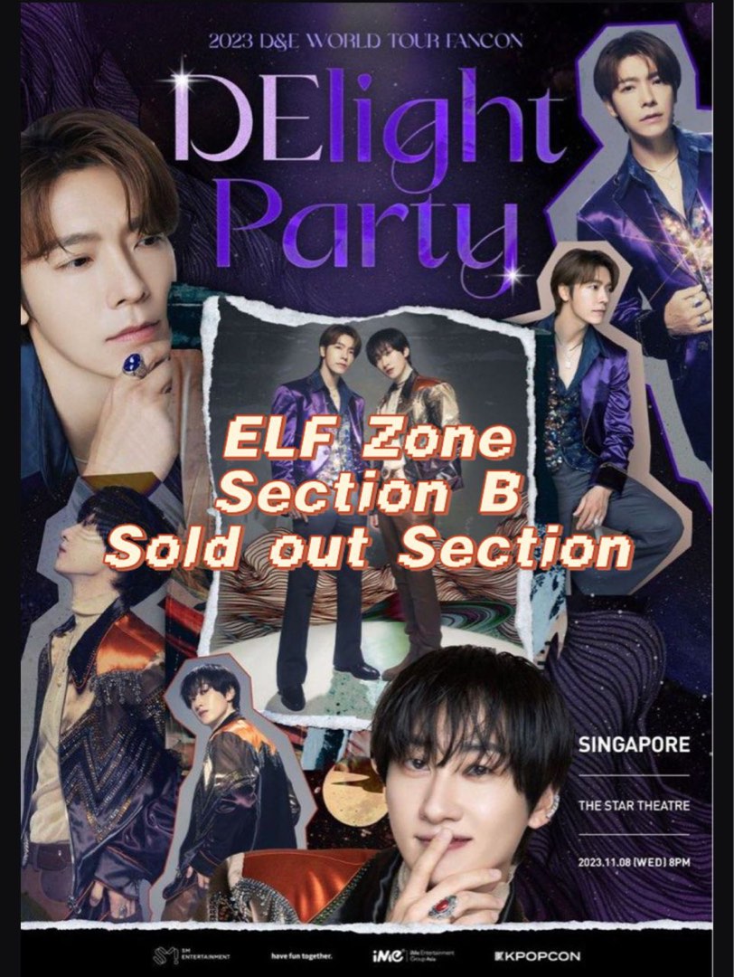 [ELF ZONE] Super Junior D&E DElight Party World Tour Fancon, Tickets ...