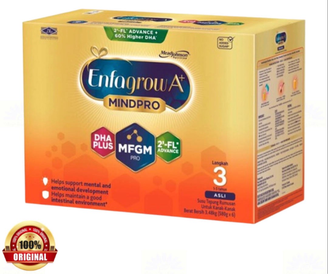 Enfagrow A+ Stage 3, 3.48kg box, Babies & Kids, Nursing & Feeding ...