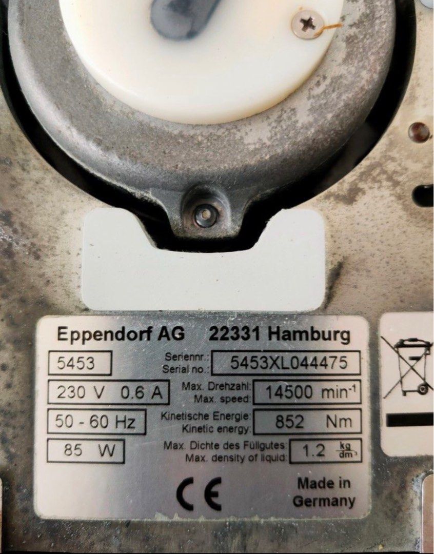 EPPENDORF Mini Spin Plus Centrifuge for sale @$ 150 each (AAR 2121 ...