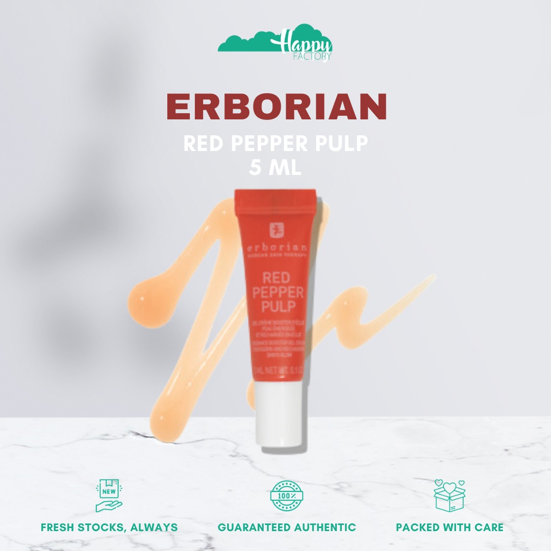 ERBORIAN Red Pepper Pulp 5 ml, Beauty & Personal Care, Face, Face Care ...