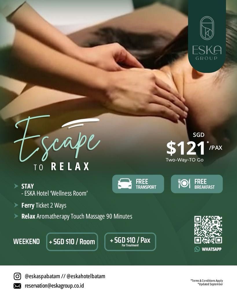 ESKA Batam spa/hotel packages, Lifestyle Services, Beauty & Health ...