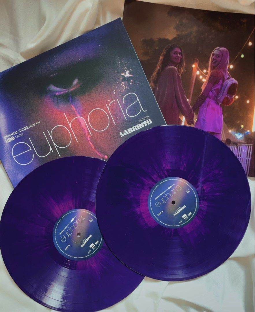 Euphoria Season 1 Soundtrack + Score vinyl, Hobbies & Toys, Music ...
