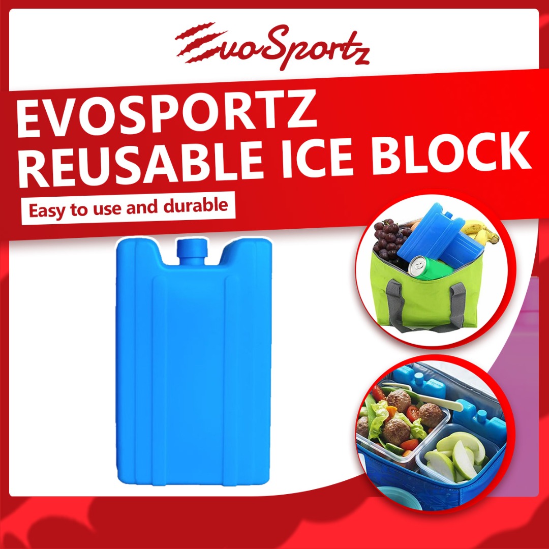 EvoSportz Reusable Ice Block | Cooling Pack | Ice Pack, Sports ...