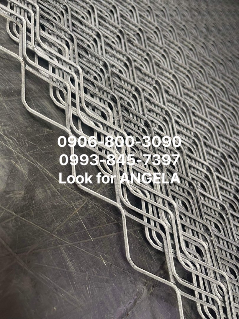 Expanded Metal Black Iron, Commercial & Industrial, Construction Tools ...