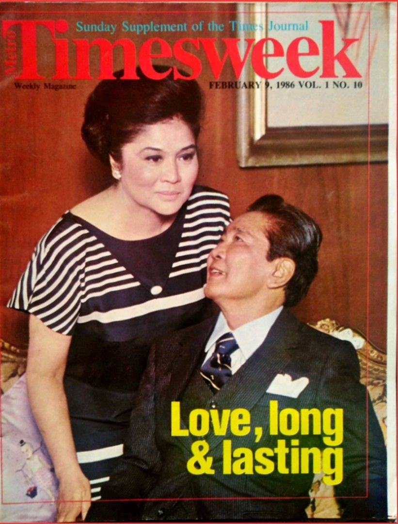 (EXTREMELY RARE) 1985/1986 Marcos Snap Election Magazine Bundle ...