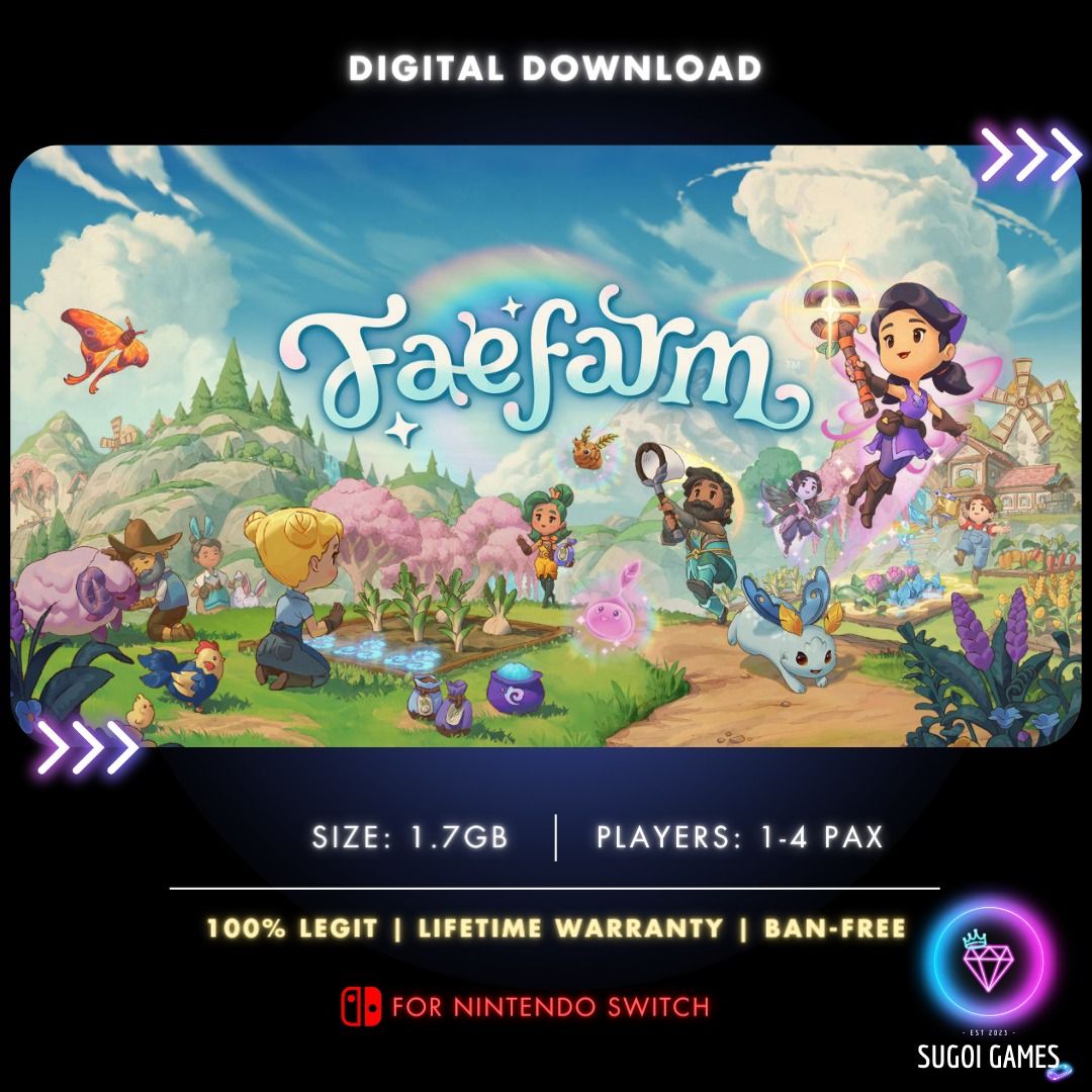 Fae Farm | Nintendo Switch | Digital Download |, Video Gaming, Video ...