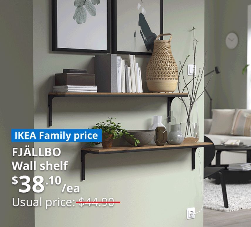 FJALLBO Wall Shelf, Furniture & Home Living, Furniture, Shelves ...