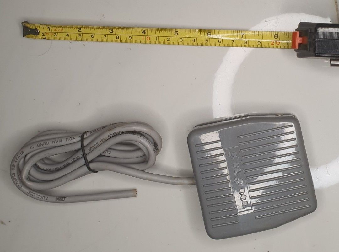 Foot pedal switch, TV & Home Appliances, Electrical, Adaptors & Sockets ...