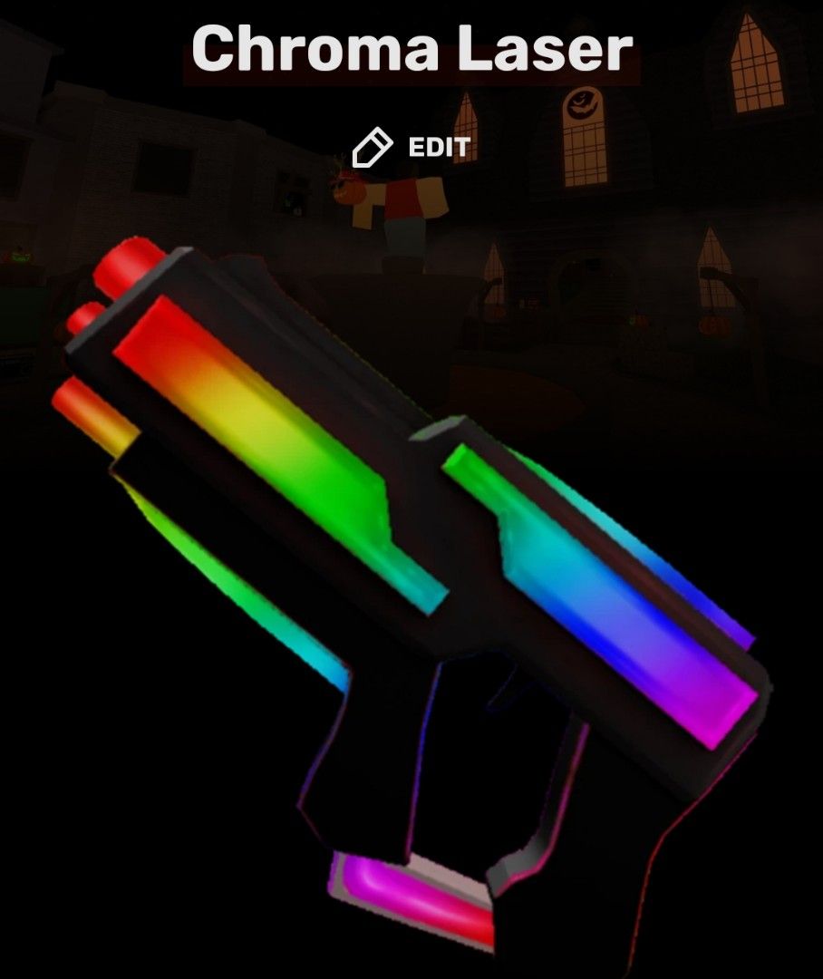 for sale! Chroma Laser in murder mystery 2, Hobbies & Toys, Toys & Games on Carousell