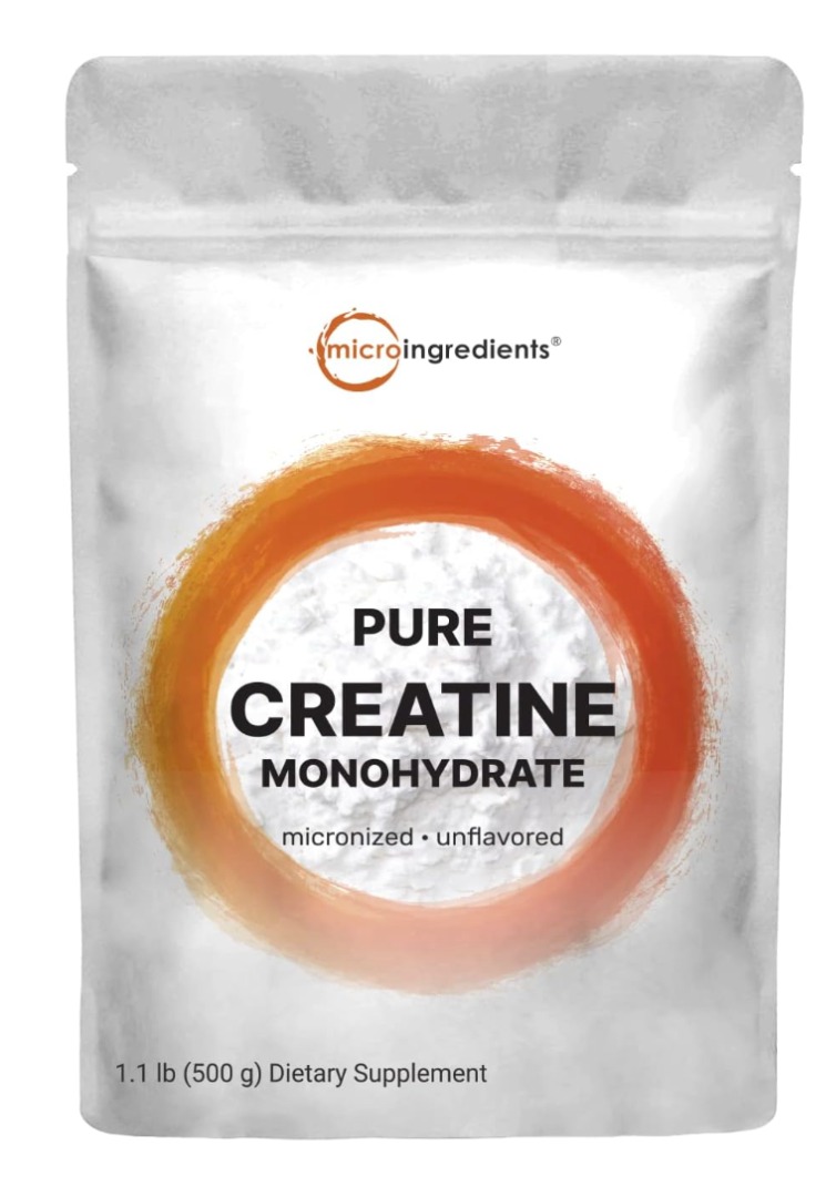 [Free Delivery]500g Creatine Monohydrate unflavoured Pure By Micro ...