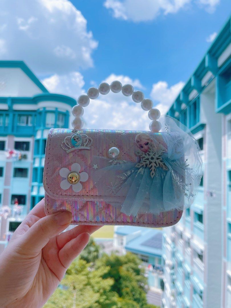 Frozen Elsa kids cross body bag, Babies & Kids, Babies & Kids Fashion ...