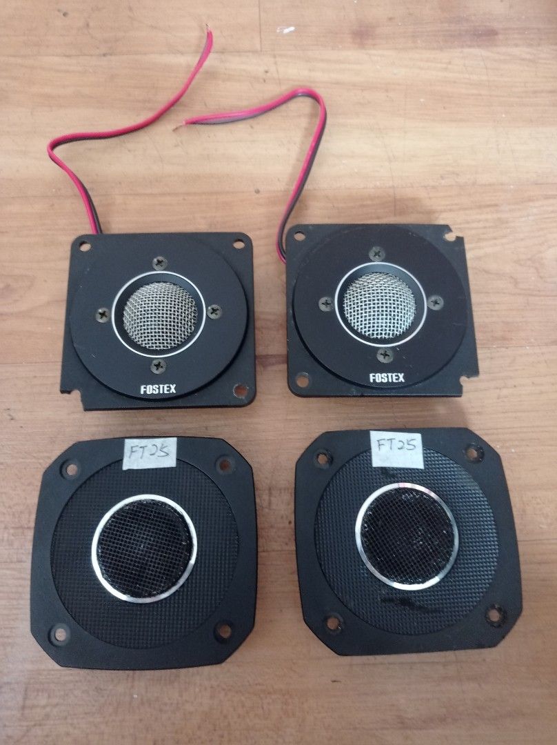 Fostex FT 30 & FT 25 tweeters, Audio, Soundbars, Speakers & Amplifiers ...