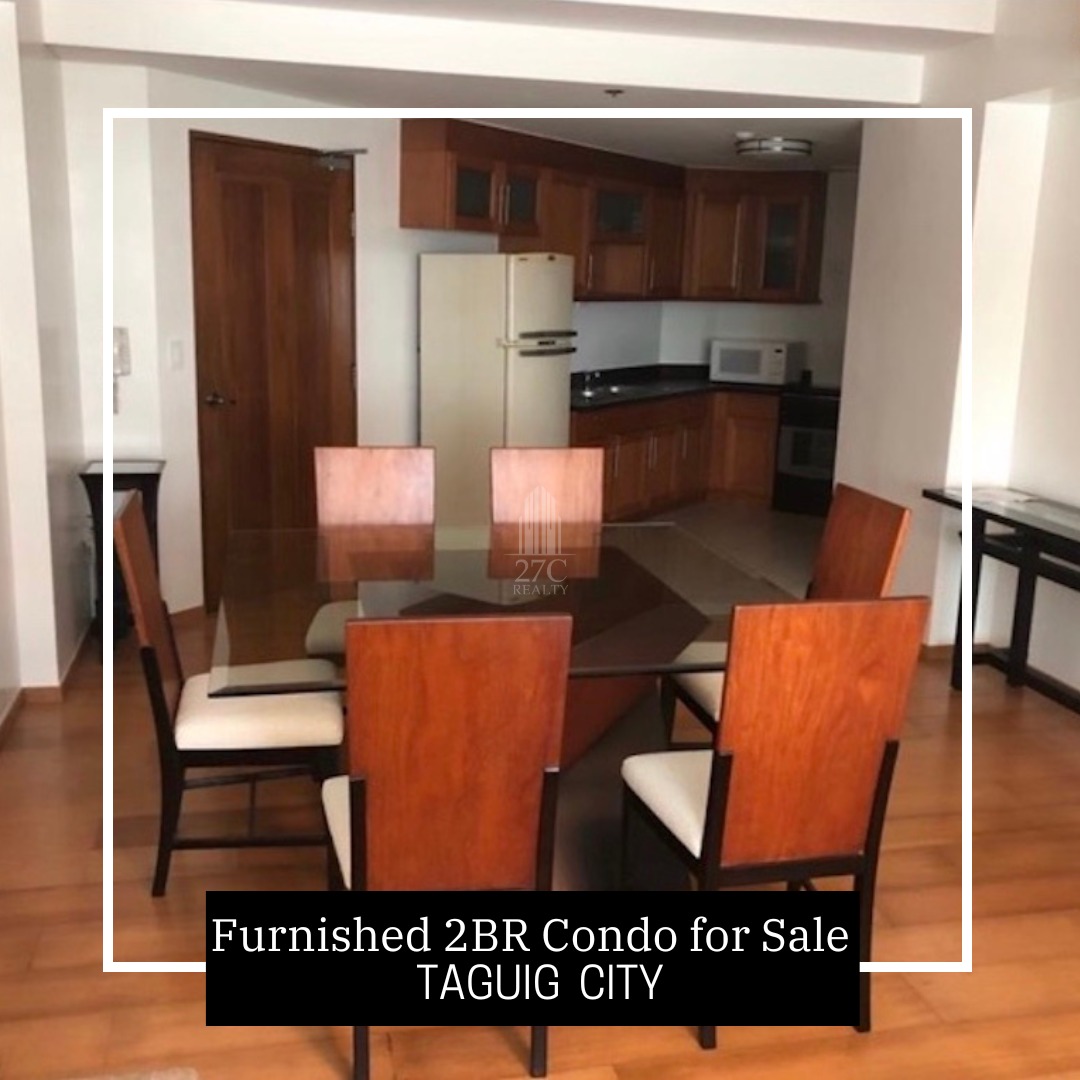 Fully Furnished 2BR Condo for Sale/Rent in Bonifacio Ridge, BGC on ...