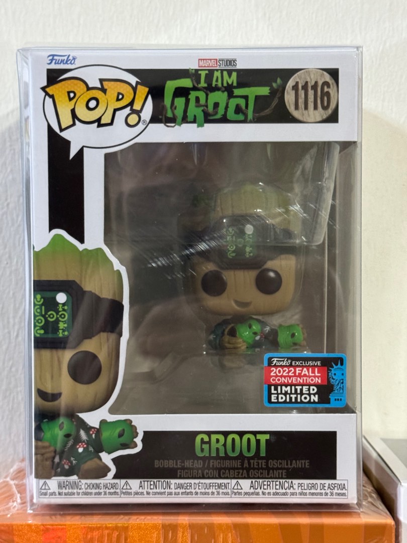 Funko Pop Marvel - GROOT 1116 Fall Convention, Hobbies & Toys, Toys ...