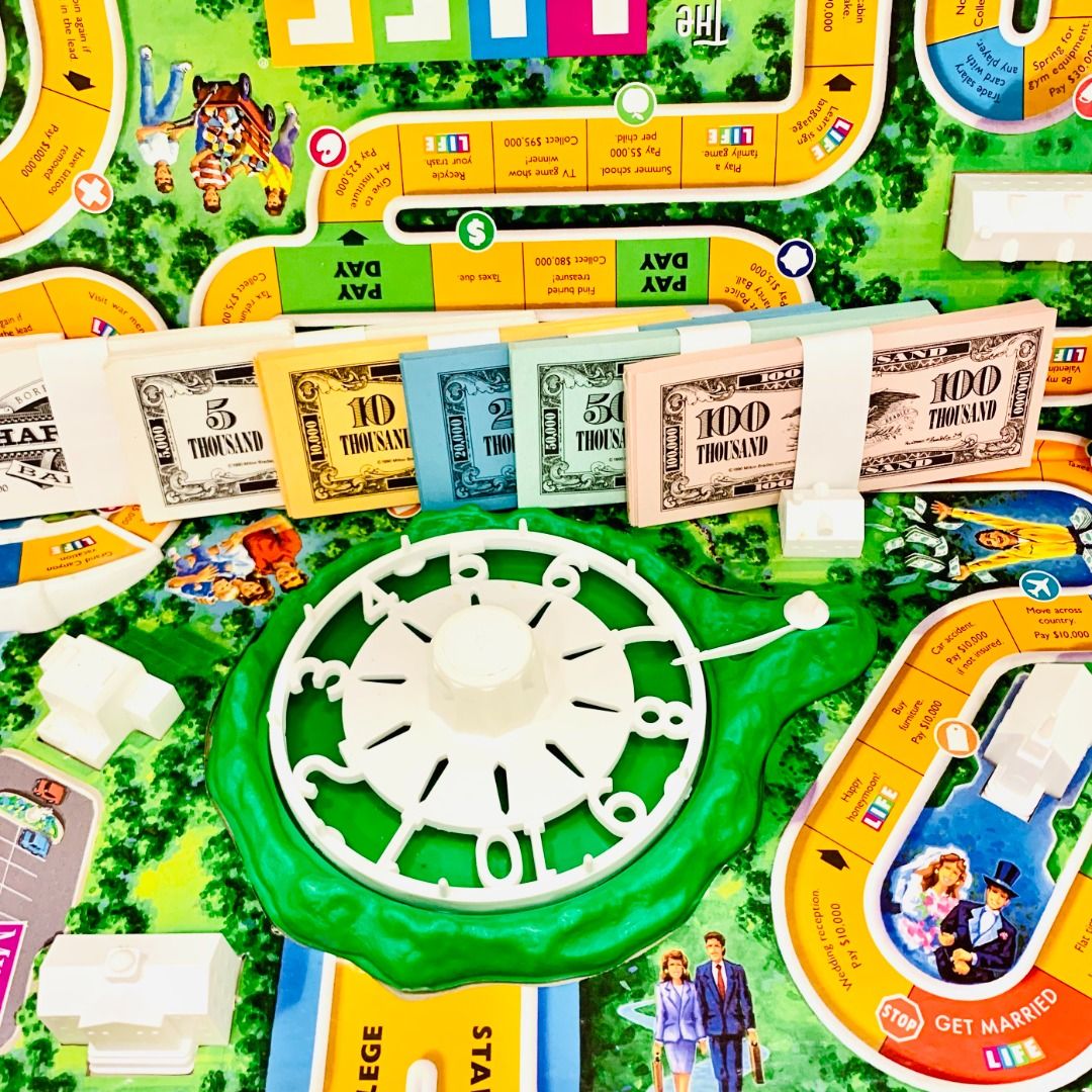 Game Of Life Board Game, Hobbies & Toys, Toys & Games on Carousell