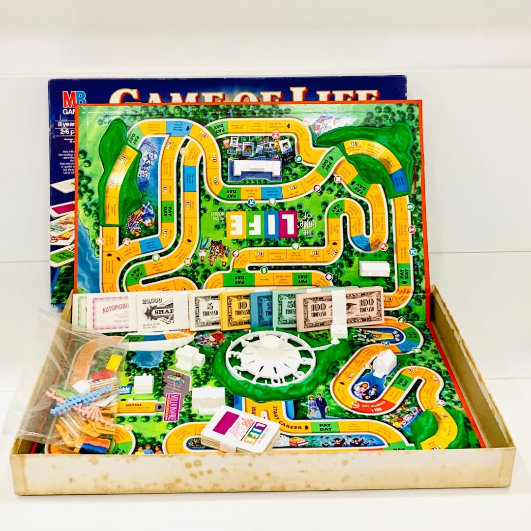 Game Of Life Board Game, Hobbies & Toys, Toys & Games on Carousell
