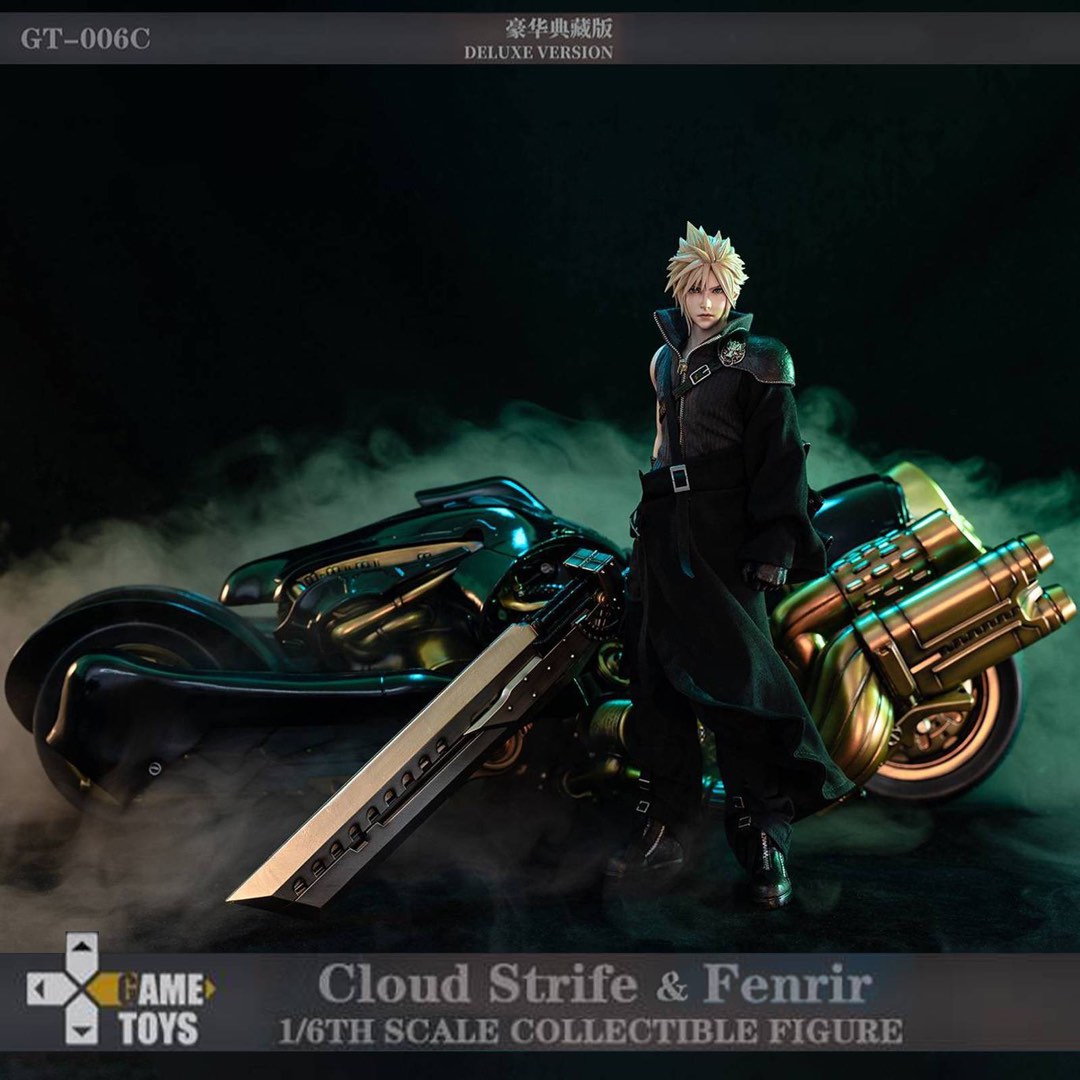 Gametoys 1/6 scale Final Fantasy VII Advent Children Cloud Strife ...