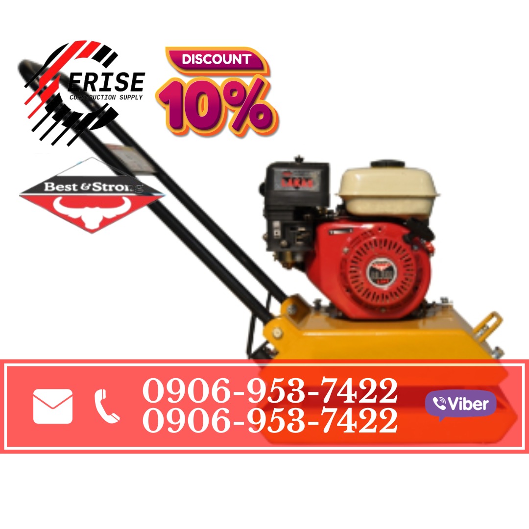 Gasoline Type Plate Compactor C90-BS550, Commercial & Industrial ...