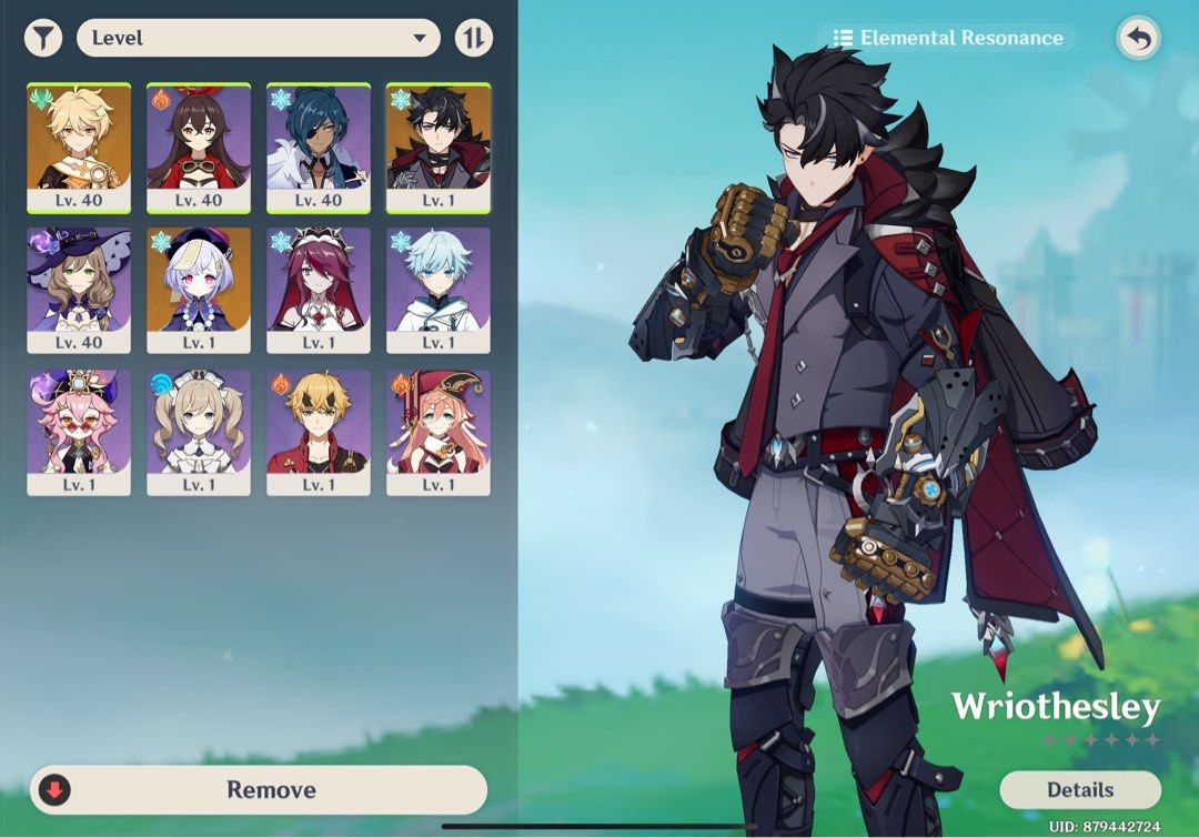 Genshin Impact Wriothesley C1 + Skyward Blade R1 Starter Account, Video ...