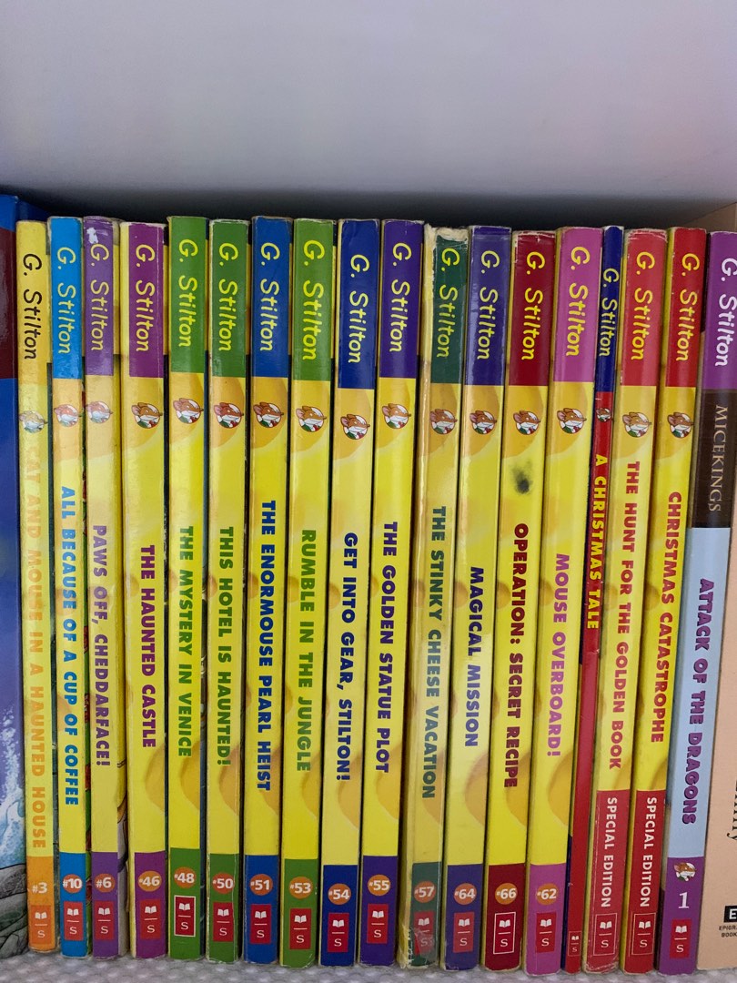 Geronimo Stilton Books, Hobbies & Toys, Books & Magazines, Children's Books on Carousell