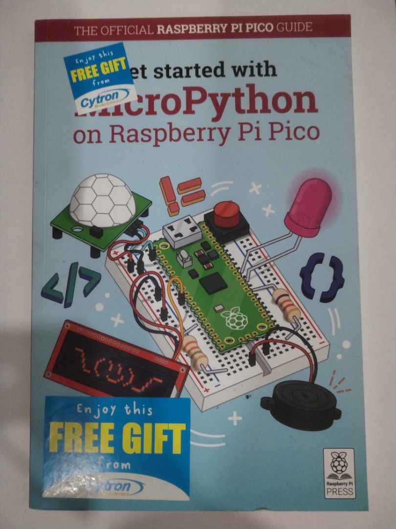 Get Started With Micropython On Raspberry Pi Pico Book Hobbies And Toys Books And Magazines