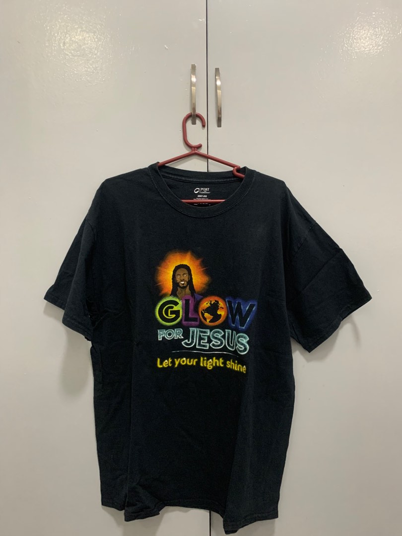 GLOW FOR JESUS BY PORT & COMPANY, Men's Fashion, Tops & Sets, Tshirts ...