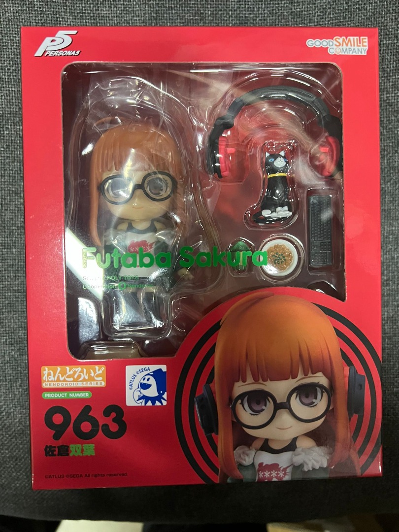 【全新未開】Good Smile Nendoroid 黏土人 963 女神異聞錄 Persona 5 佐倉雙葉 4580590174870, 興趣及遊戲, 玩具 & 遊戲類 - Carousell