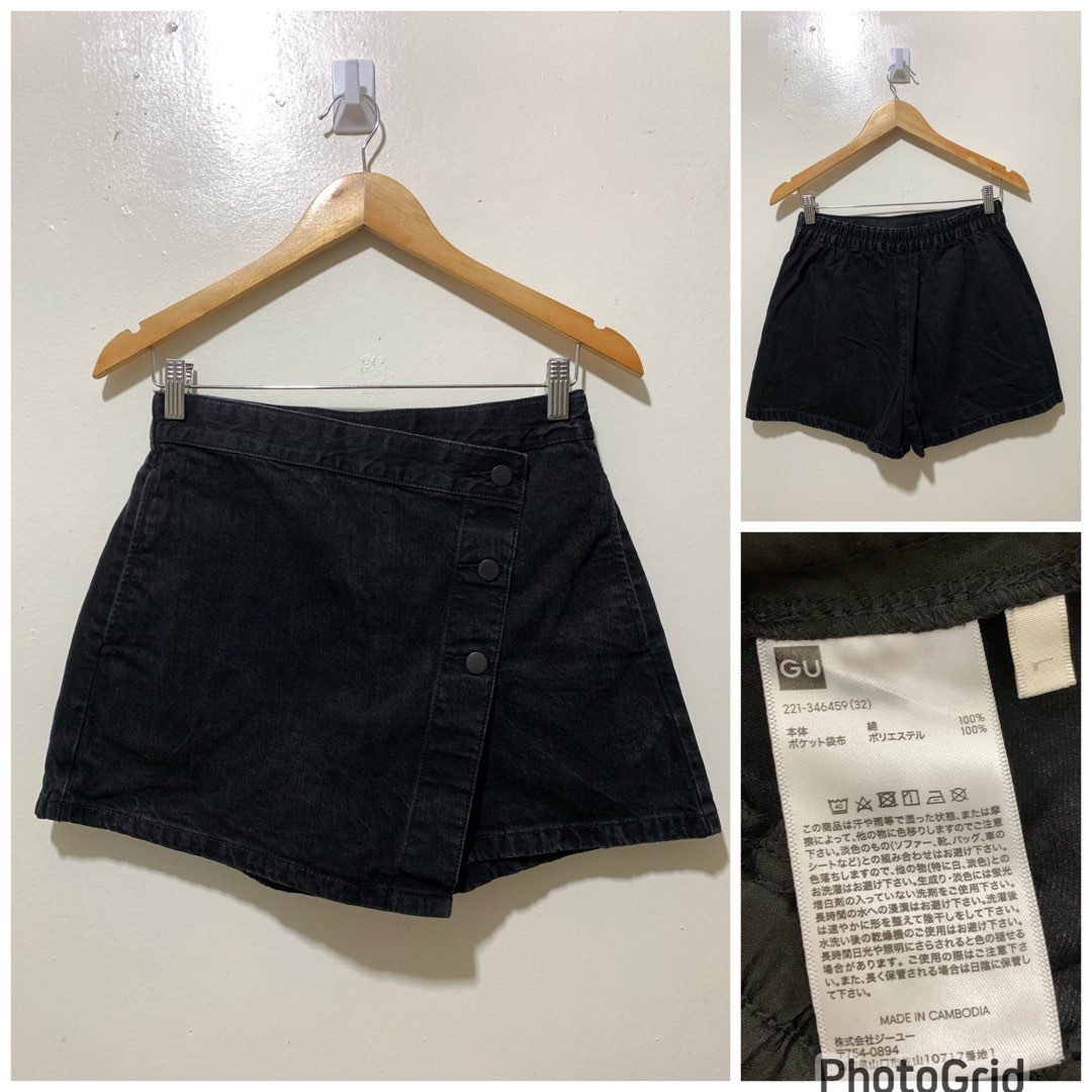 GU by uniqlo skort, Women's Fashion, Bottoms, Shorts on Carousell