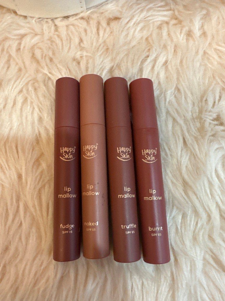 Happy skin lip mallow, Beauty & Personal Care, Face, Makeup on Carousell