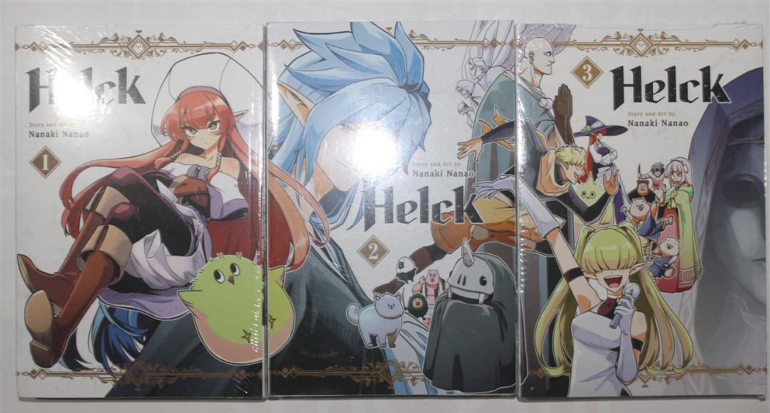 Helck 1-3 manga by Nanaki Nanao, Hobbies & Toys, Books & Magazines, Comics & Manga on Carousell
