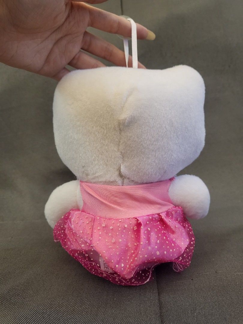 Hello Kitty Pink Dress Stuffed Toy, Hobbies & Toys, Toys & Games on ...