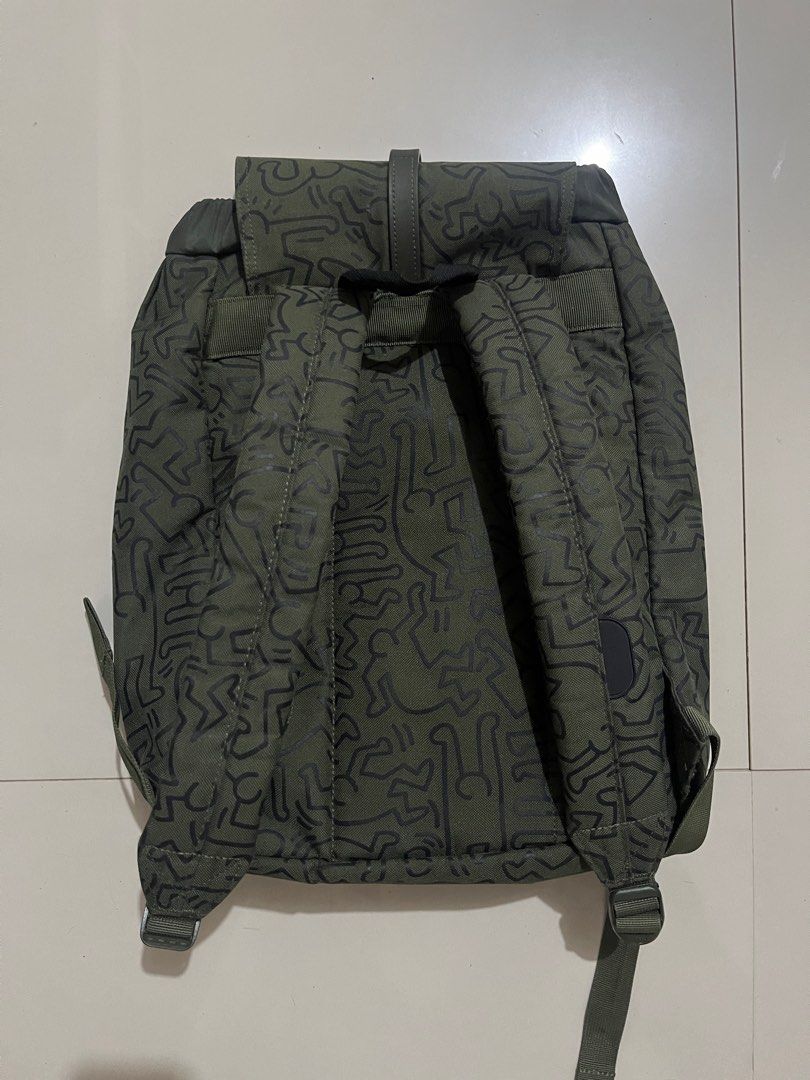 Herschel Keith Haring Backpack, Men's Fashion, Bags, Backpacks on Carousell