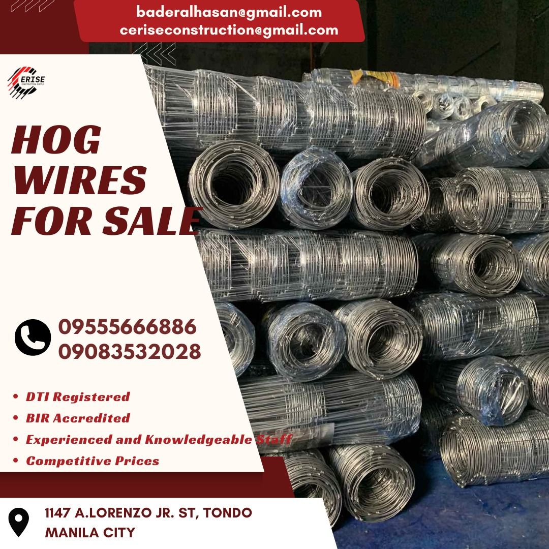 HOG WIRES | PIG WIRES | WIRES | HOG FENCE | PIG FENCE | FENCE ...