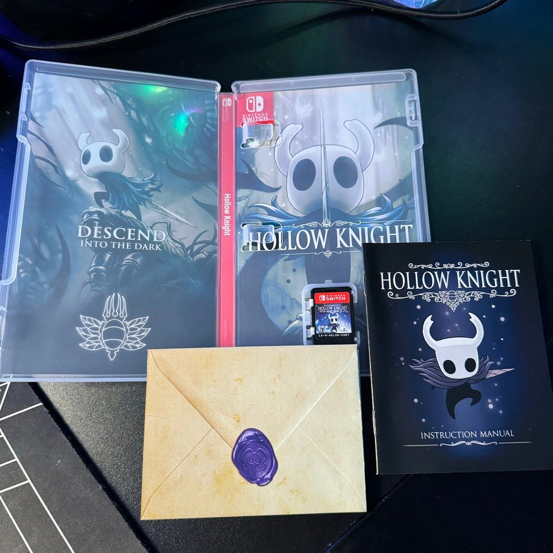 Hollow Knight Switch 歐版 含地圖, 電子遊戲, 電子遊戲, Nintendo 任天堂 - Carousell
