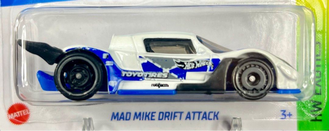 Hot Wheels Mad Mike Drift Attack (HW Exotics) 1:64 Scale Diecast Model ...