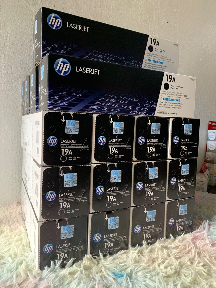 HP 19A Black CF219A Original LaserJet Toner Cartridge, Computers & Tech ...