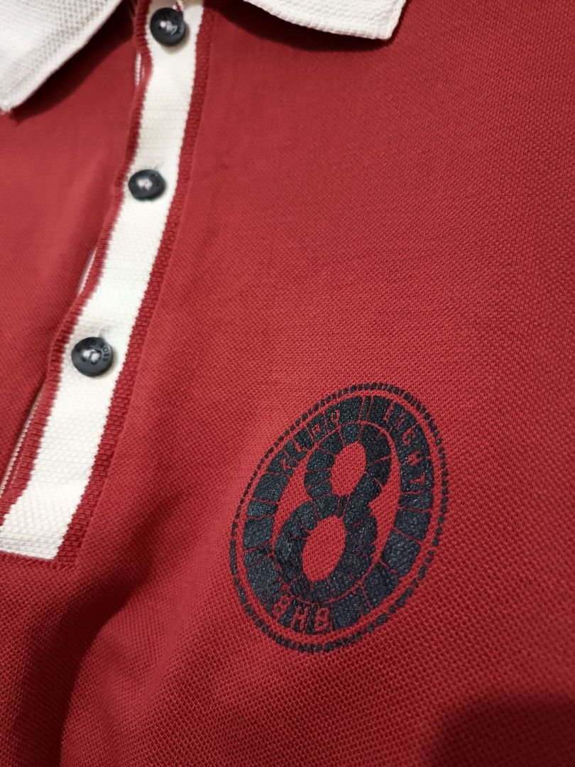 Hugo Boss Red Polo Shirt, Men's Fashion, Tops & Sets, Tshirts & Polo ...