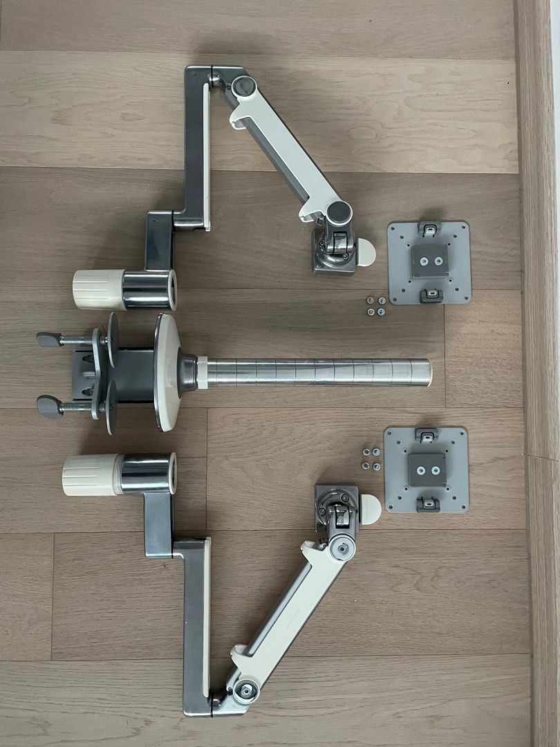 Humanscale M/Flex monitor arms (dual), Computers & Tech, Parts ...