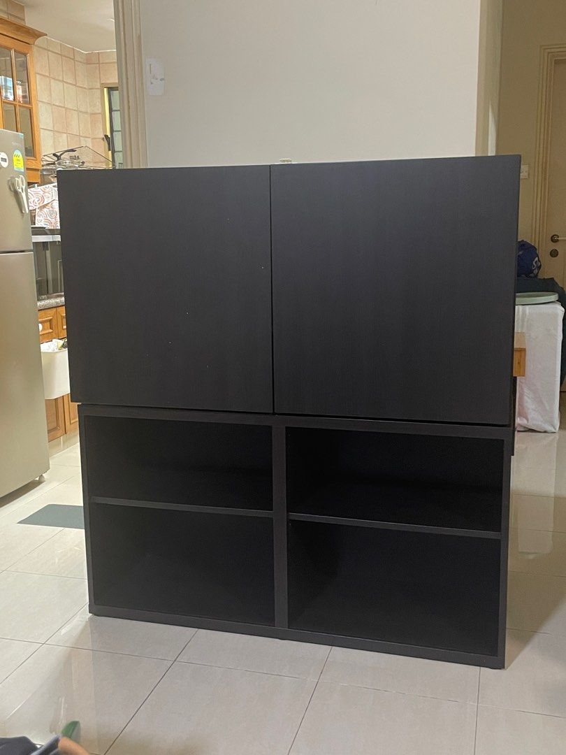 Ikea Besta shelf unit, Furniture & Home Living, Furniture, Shelves ...