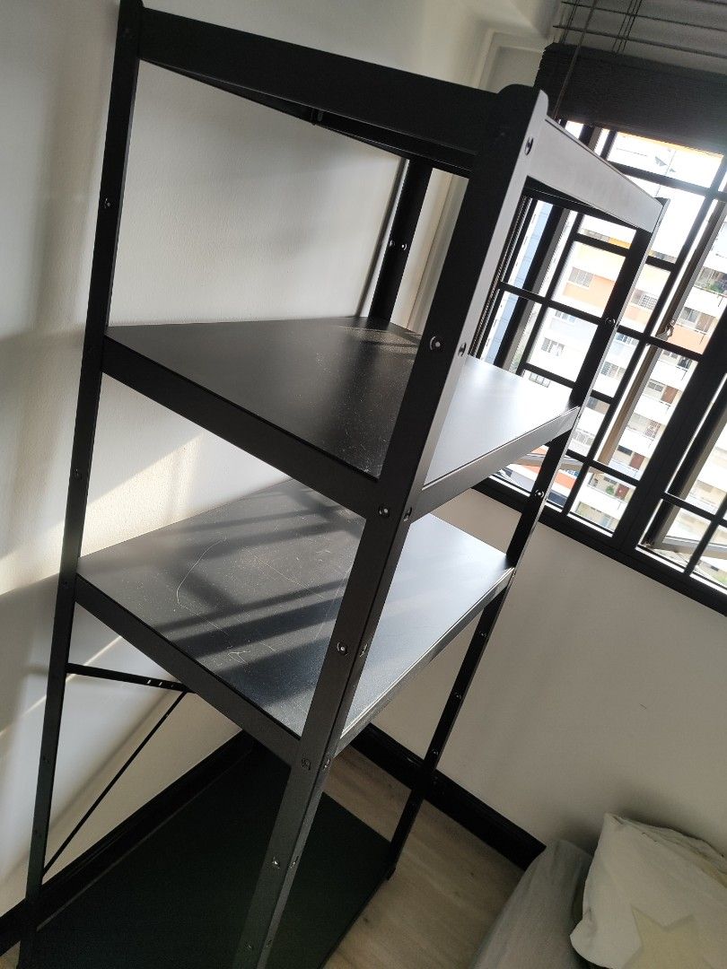 IKEA BROR 4-tier shelf storage rack, Furniture & Home Living, Furniture ...