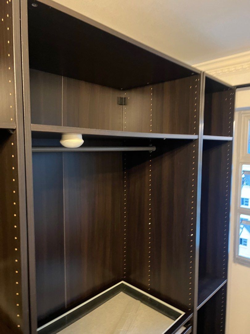 IKEA PAX Wardrobe, Furniture & Home Living, Furniture, Shelves ...