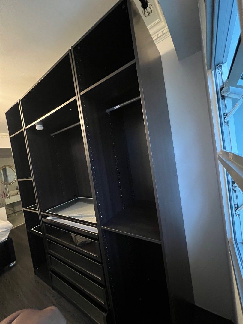 IKEA PAX Wardrobe, Furniture & Home Living, Furniture, Shelves ...