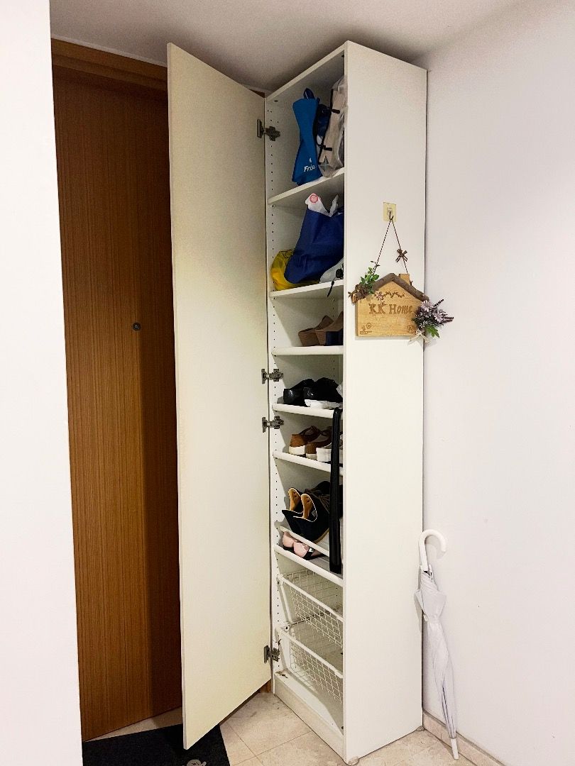 IKEA shoe cabinet/rack high/tall large capacity, Furniture & Home ...