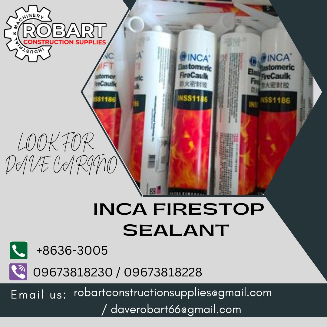 INCA FIRESTOP SEALANT, Commercial & Industrial, Construction Tools ...