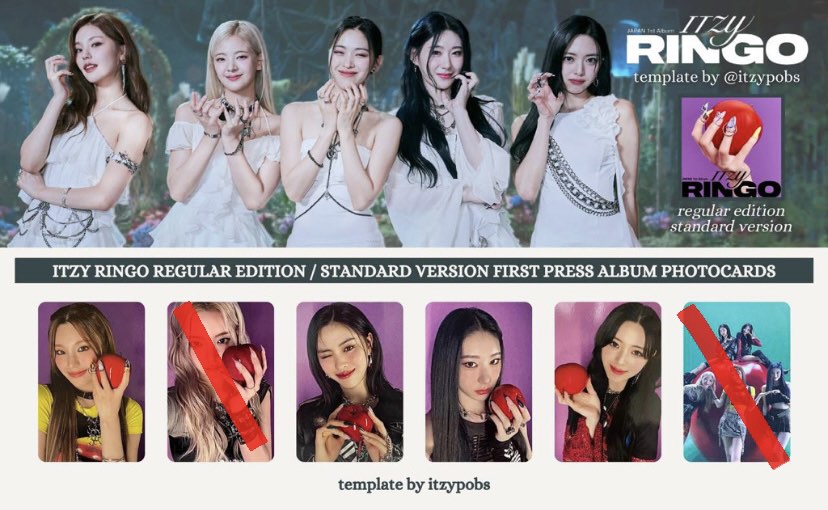 [INCOMING] ITZY Ringo Yeji Lia Ryujin Chaeryeong Yuna PCs HMVs, Hobbies ...